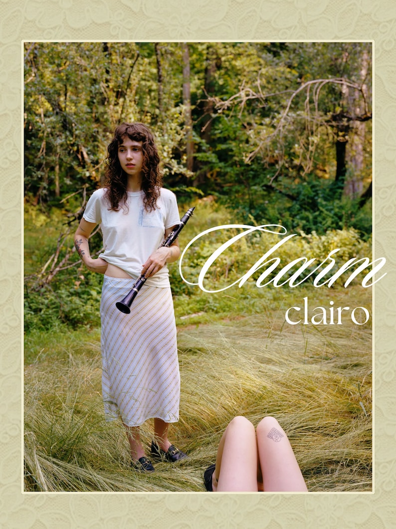 Clairo Wall Art, Clairo Poster- Charm Album Art Poster -digital ...