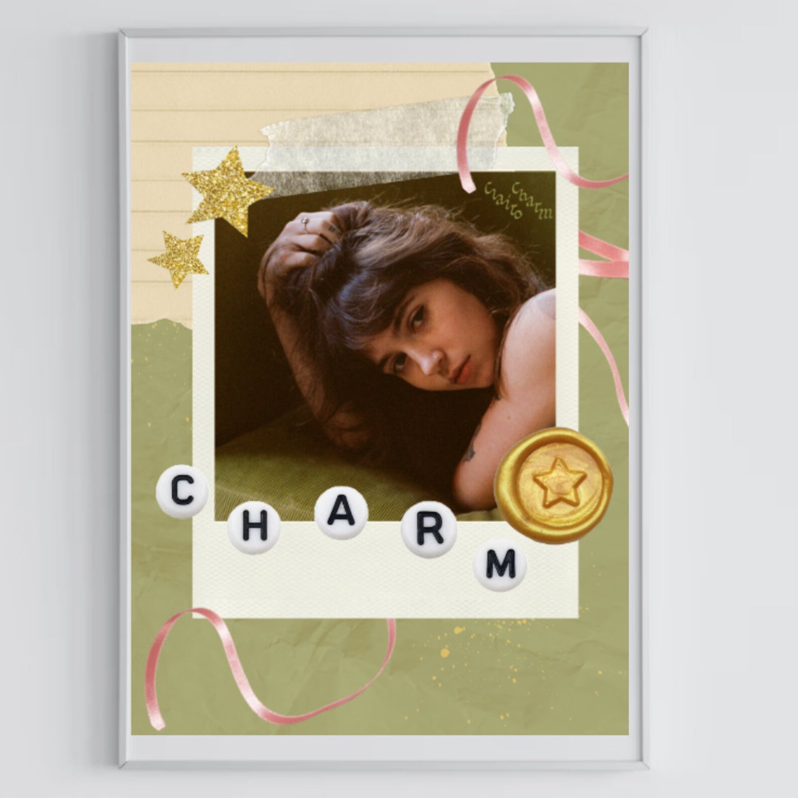 Clairo Wall Art, Clairo Poster- Charm Album Art Poster -digital ...