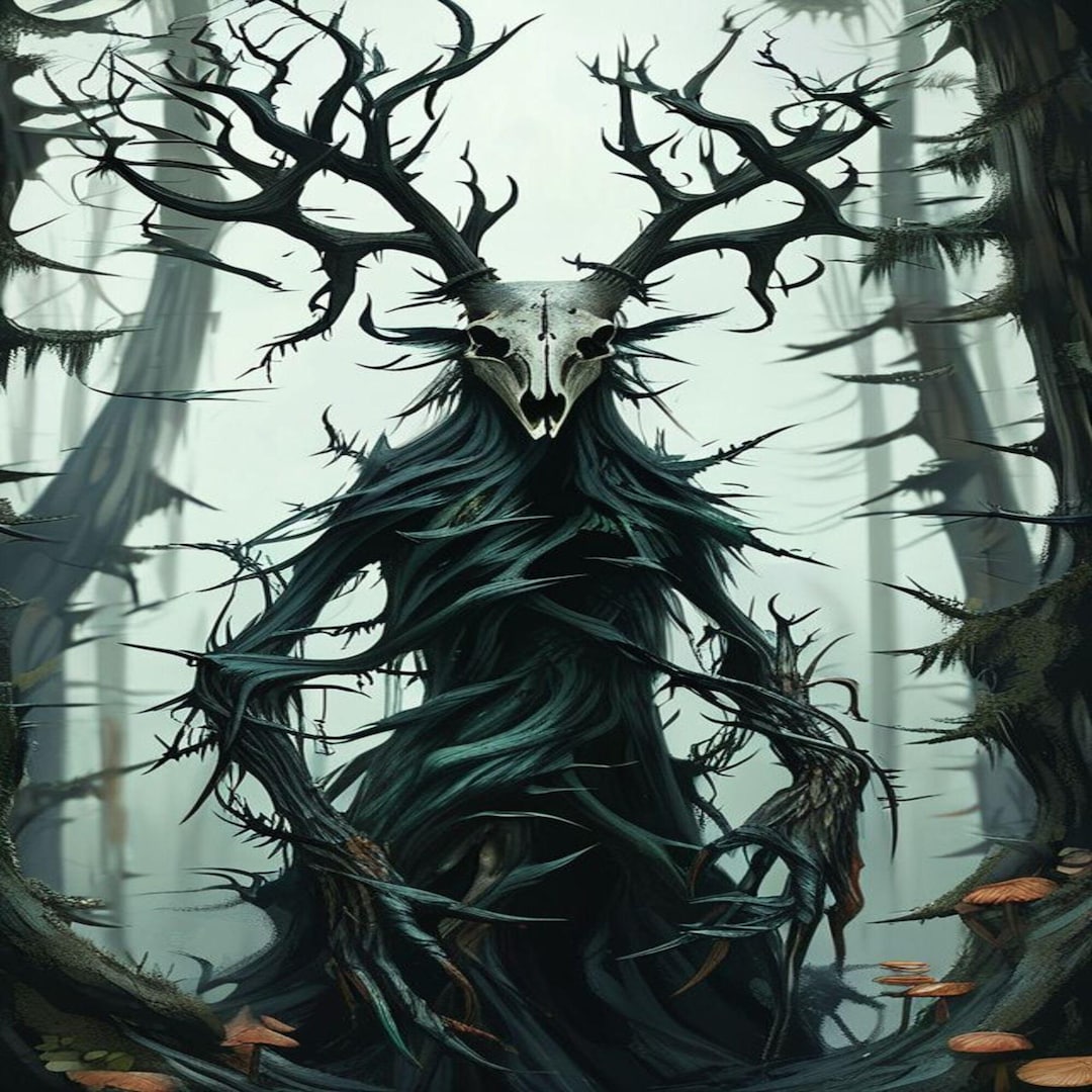 Wendigo Spirit Companion: Survival, Awareness & Mystical Guidance - Etsy