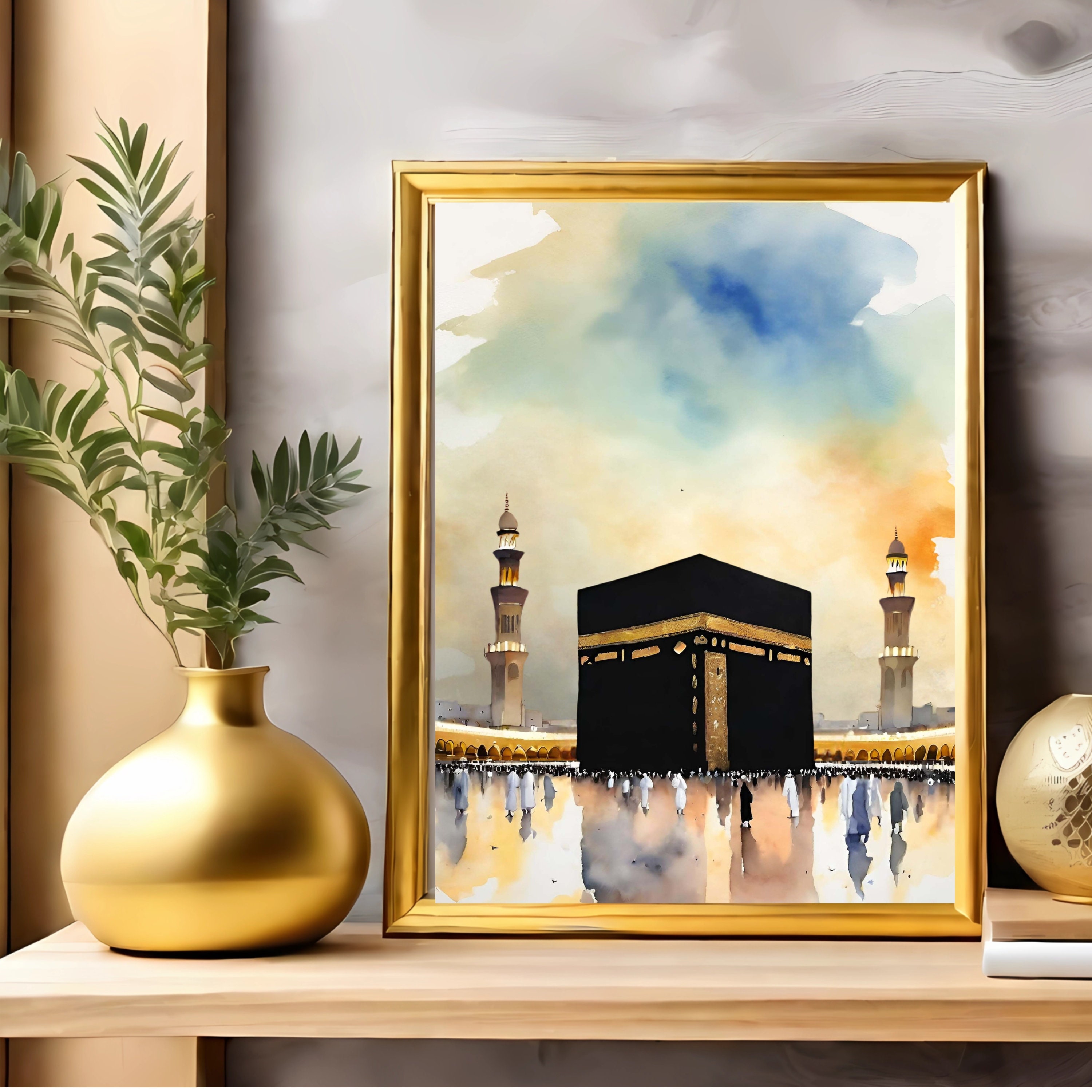 Mecca Al Haram Mosque (digital Download) Kaaba Digital Art Print ...