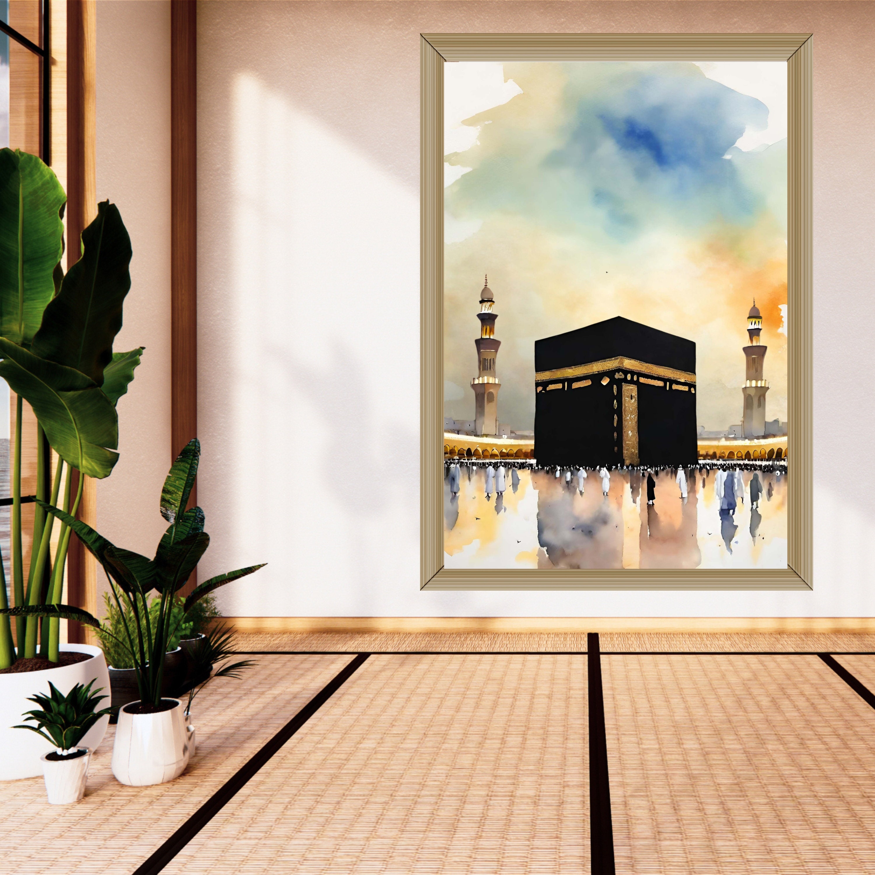 Mecca Al Haram Mosque (digital Download) Kaaba Digital Art Print ...