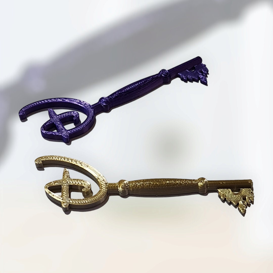 3D Printed Disney Keys - Etsy