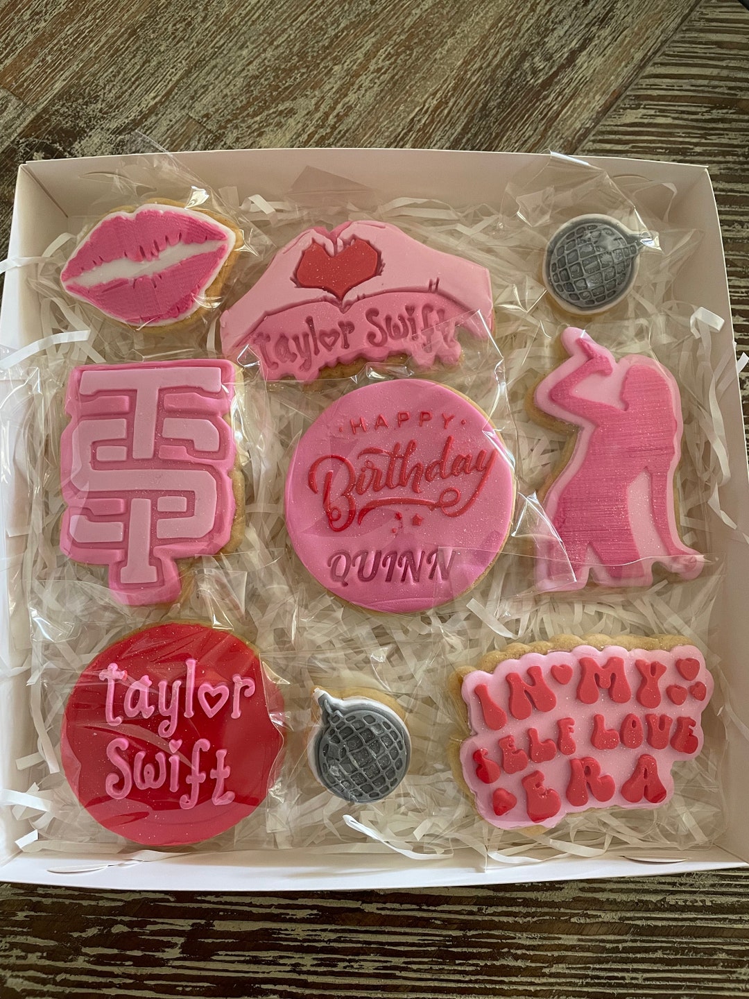 Taylor Swift Birthday Custom Cookies Swifty Birthday Party - Etsy