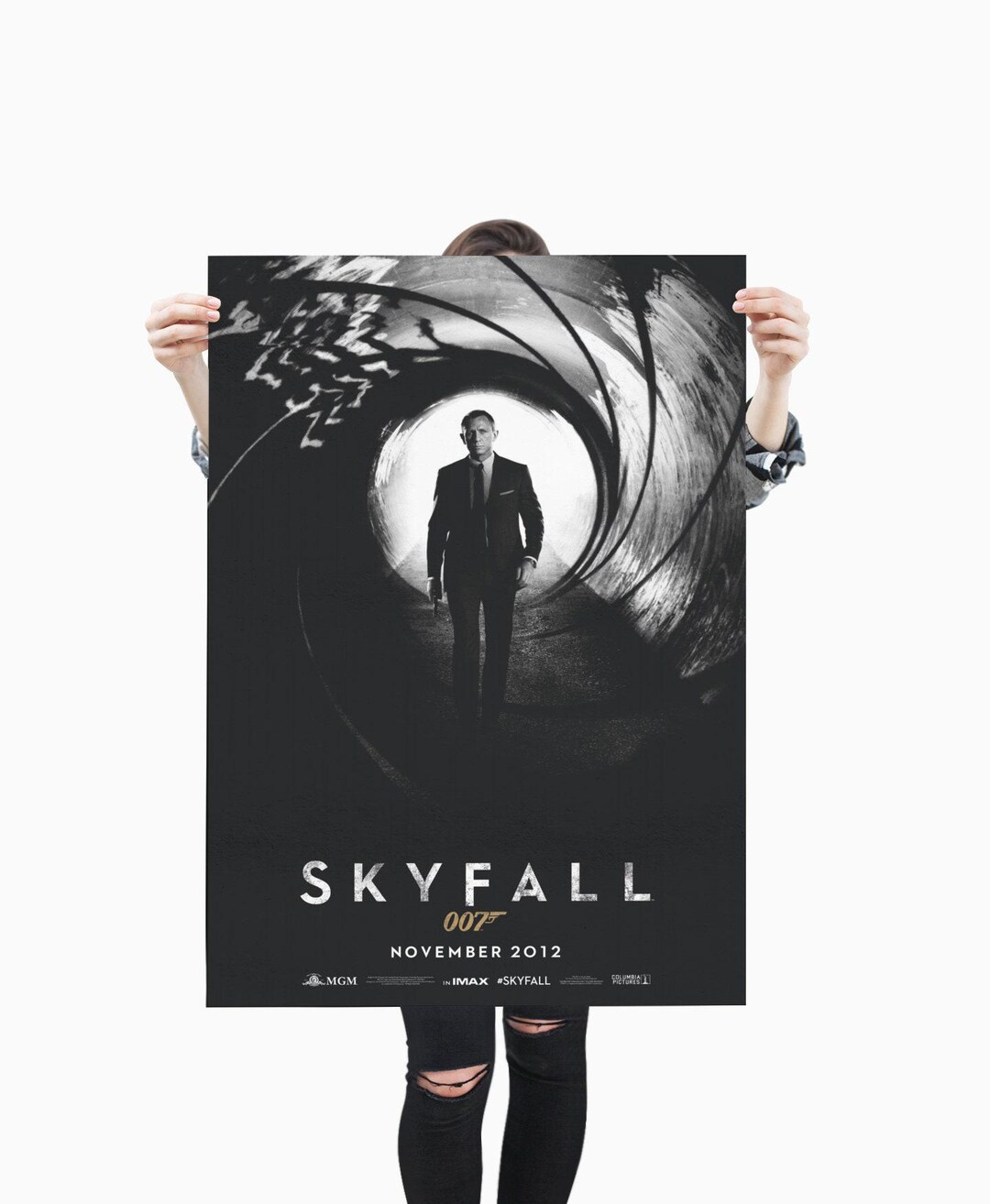 James Bond Skyfall Poster / Premium Matte Vertical Poster, Birthday ...