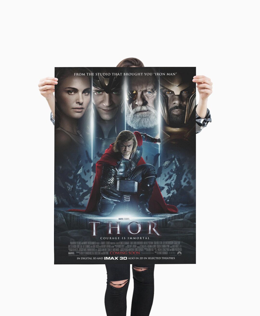 Thor Movie Poster / Premium Matte Vertical Poster, Birthday Gift - Etsy