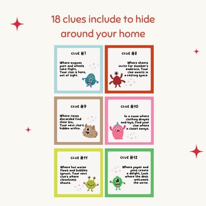 Indoor New Years Scavenger Hunt for Kids | Printable Editable Treasure ...