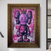 Kaws Wall Art Wall Hanging Framed Art Trendy Wall Art Christmas Gift ...