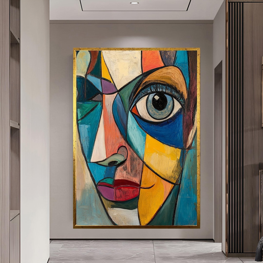 Picasso Artwork Canvas Decor Picasso Wall Art Picasso Style Modern Wall ...