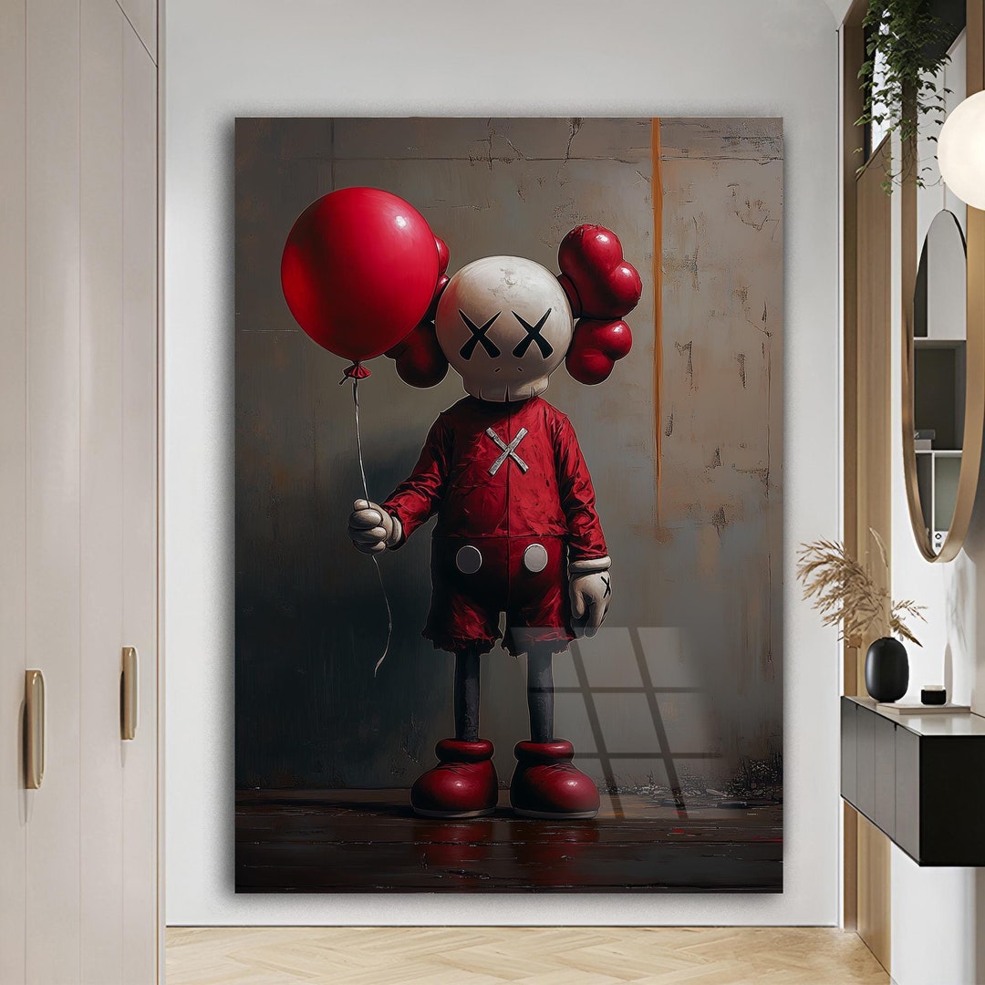 Framed Wall Art Kaws Wall Decor Framed Art Tempered Wall Art Fashion ...