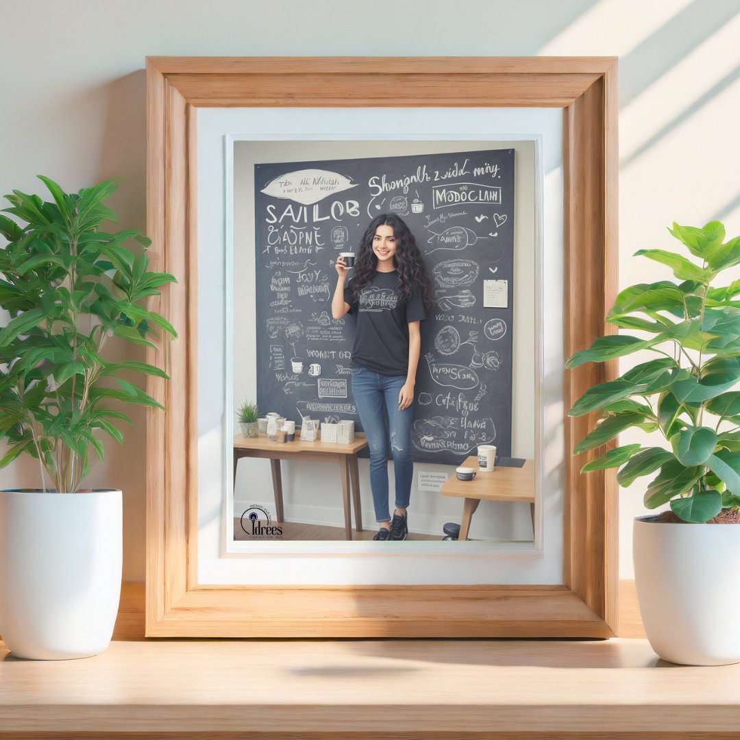 50 Frame Mockups Frame Wooden Mock up Bundle Modern Mock up Photograph ...