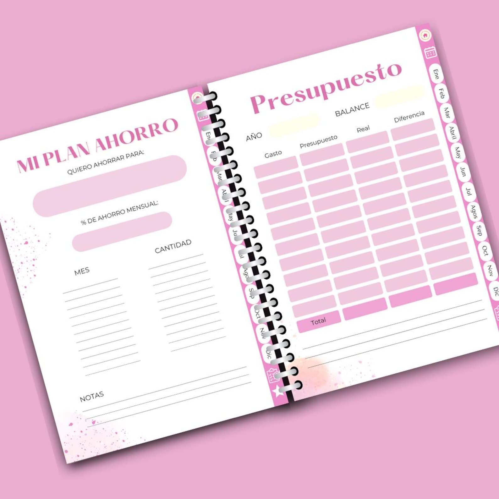 Agenda 2025 Agendas 2026 imprimible y versión digital. No necesitas Canva PRO - Etsy España