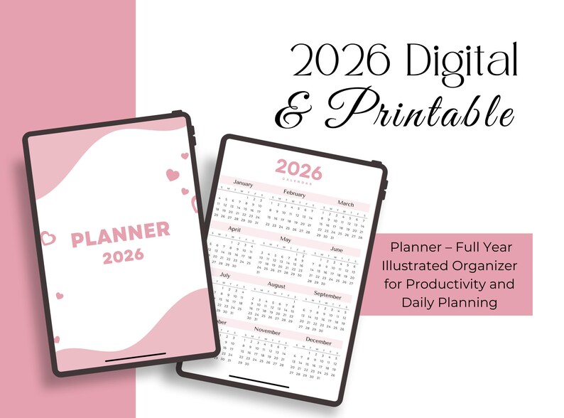 Ultimate 2026 Digital Planner for Entrepreneurs | Editable Canva ...