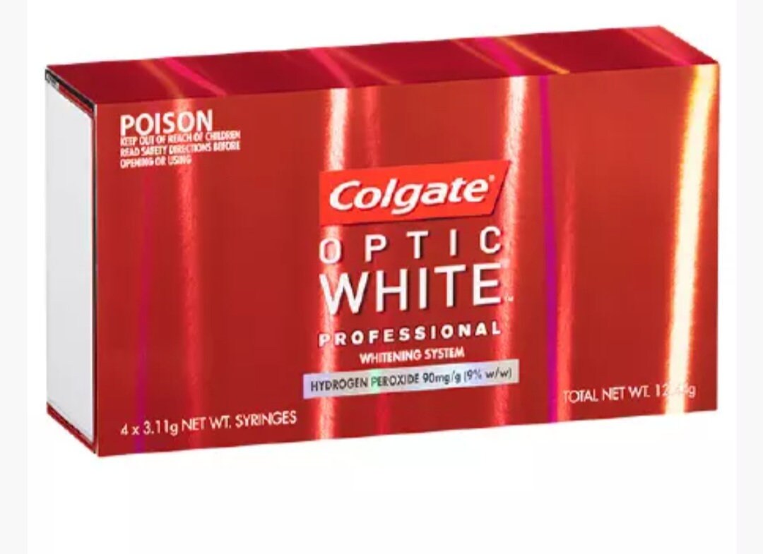 Colgate Optic White Professional Teeth Whitening Kit 9% - Etsy
