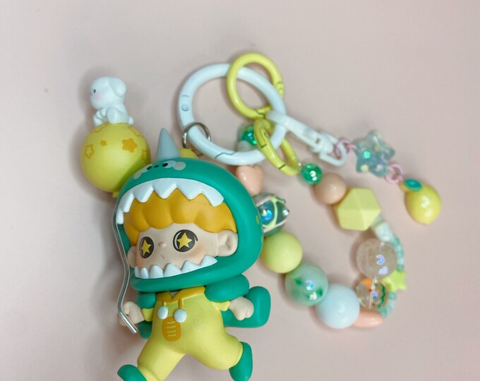 DINO BOY Popmart Key Ring - Etsy