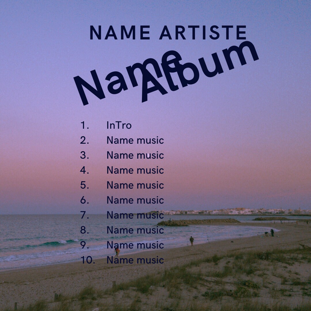 Customizable Album Cover Music Player Personalized Gift for Music ...