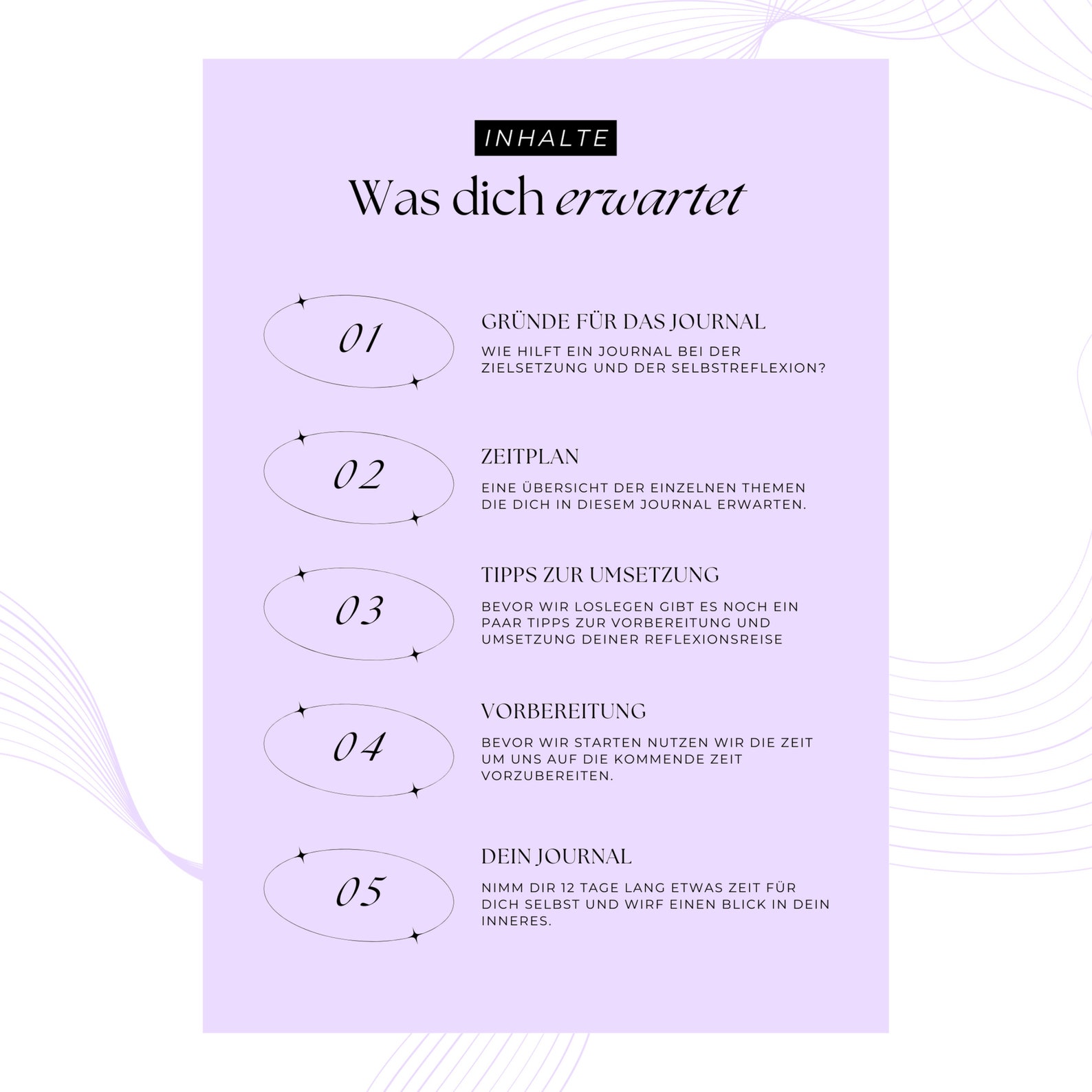 Mindfulness Diary Purple DIN A5 Download Workbook - Etsy