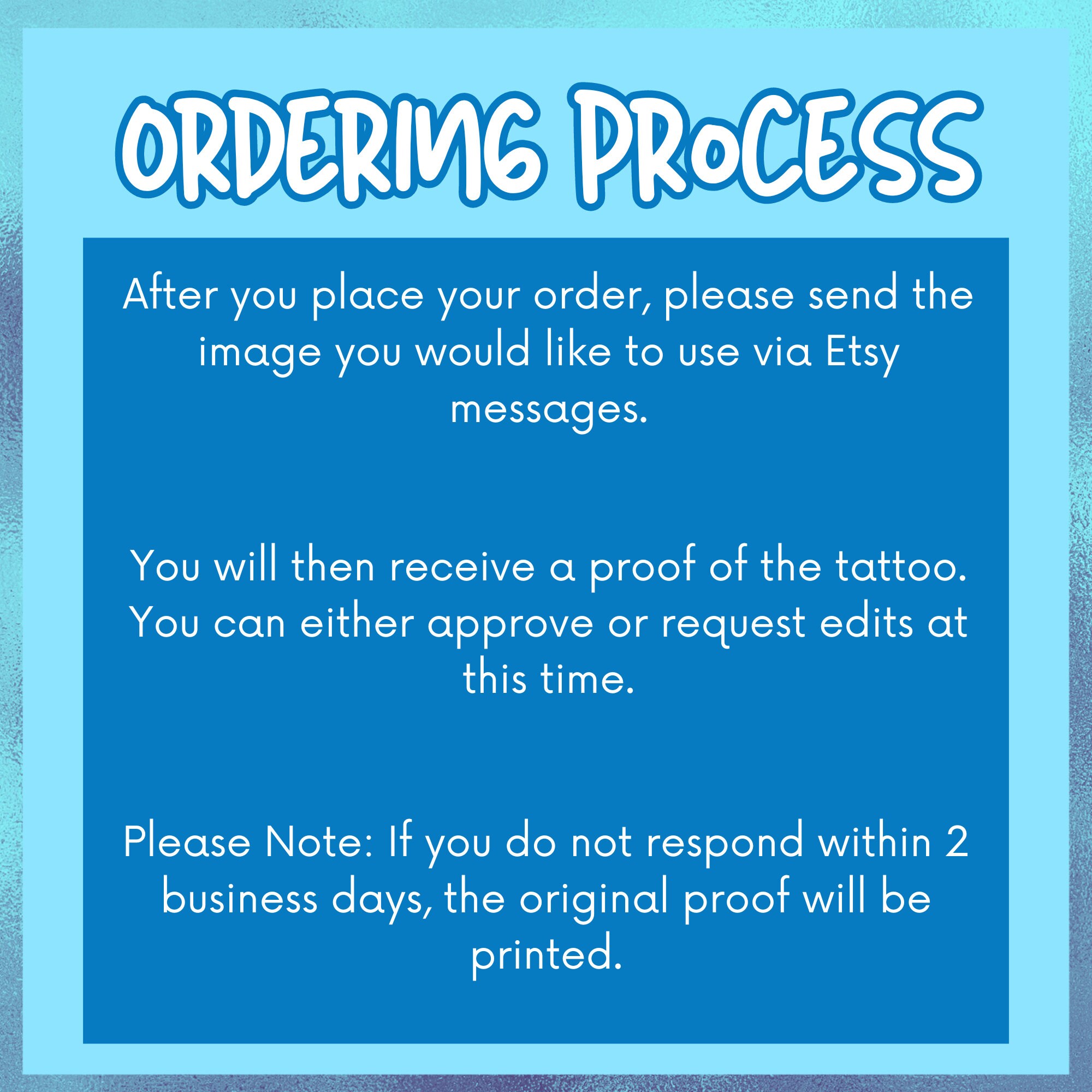 Custom School Spirit Temporary Tattoos Personalize With Your Team Name ...