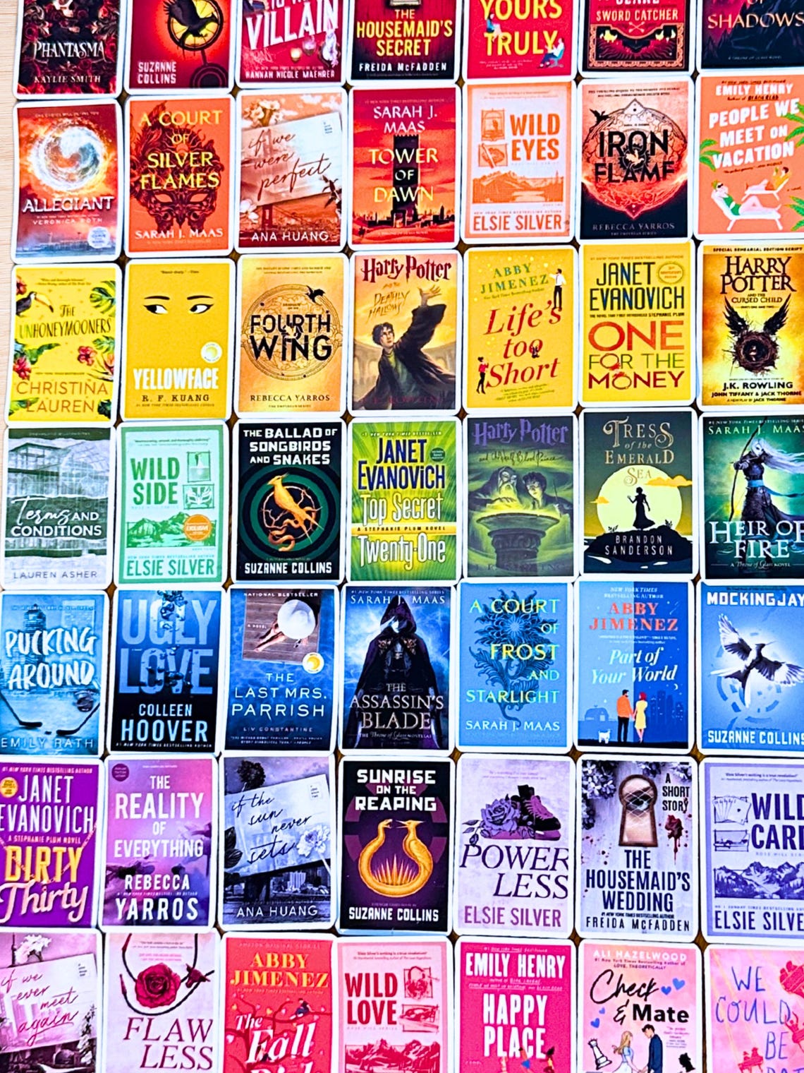 Customizable Precut Glossy Book Cover Stickers • Perfect for Book ...