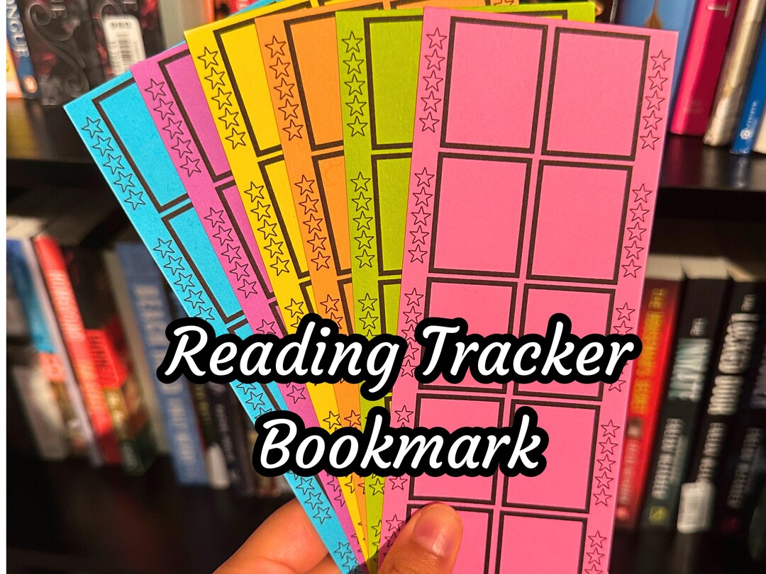 Elevate Your Reading Routine: Custom Daily Reading Log Bookmark With ...