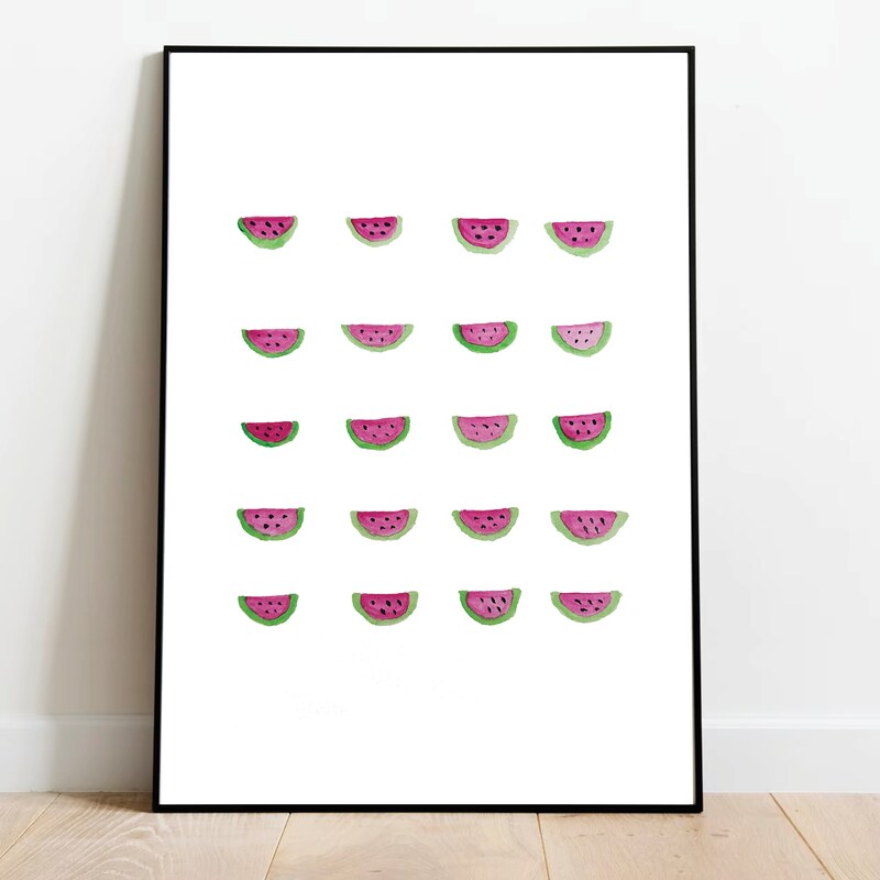 Watermelon Poster - Etsy
