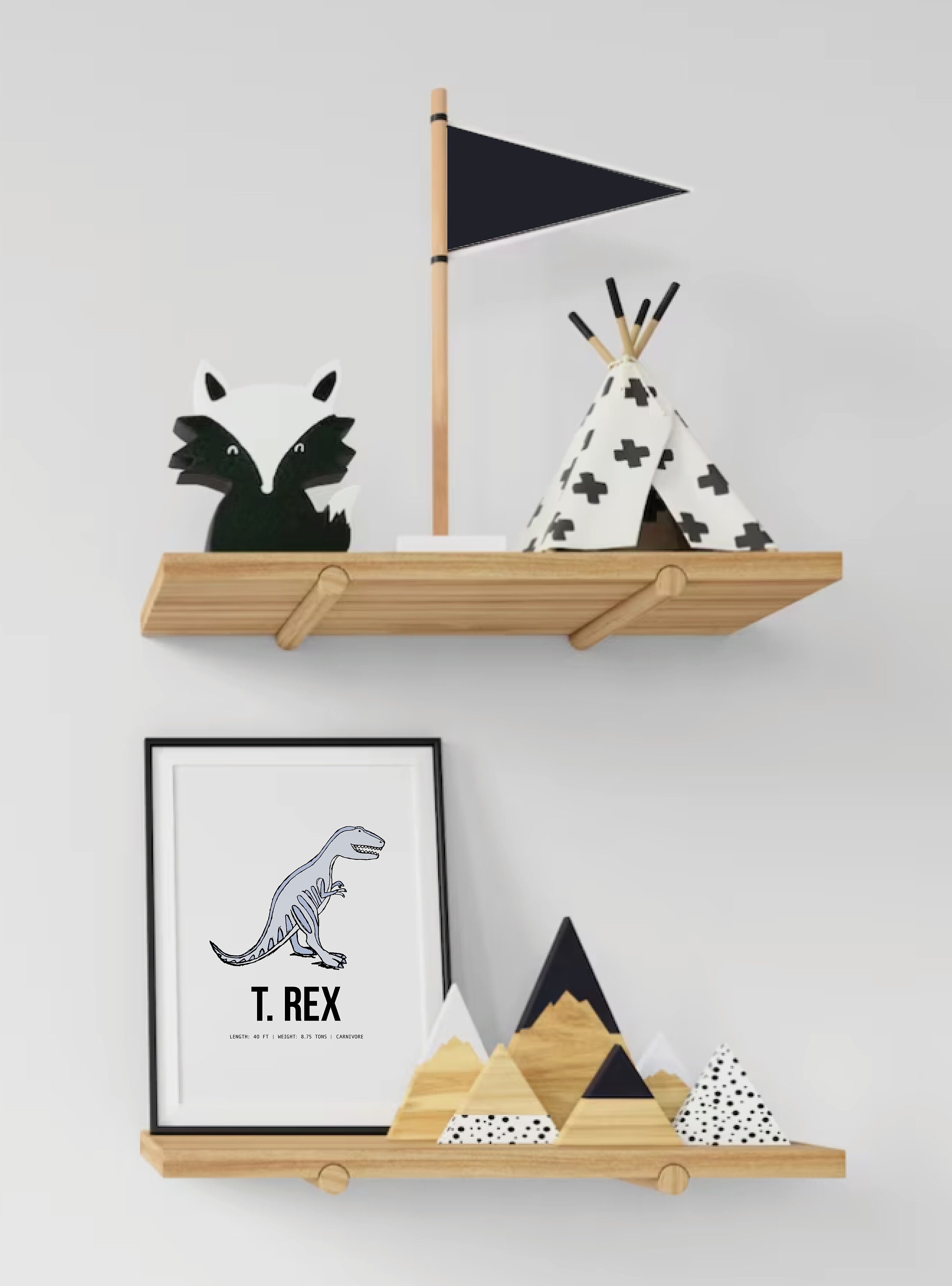 Tyrannosaurus Rex Poster TREX Poster Dinosaur TREX Poster - Etsy