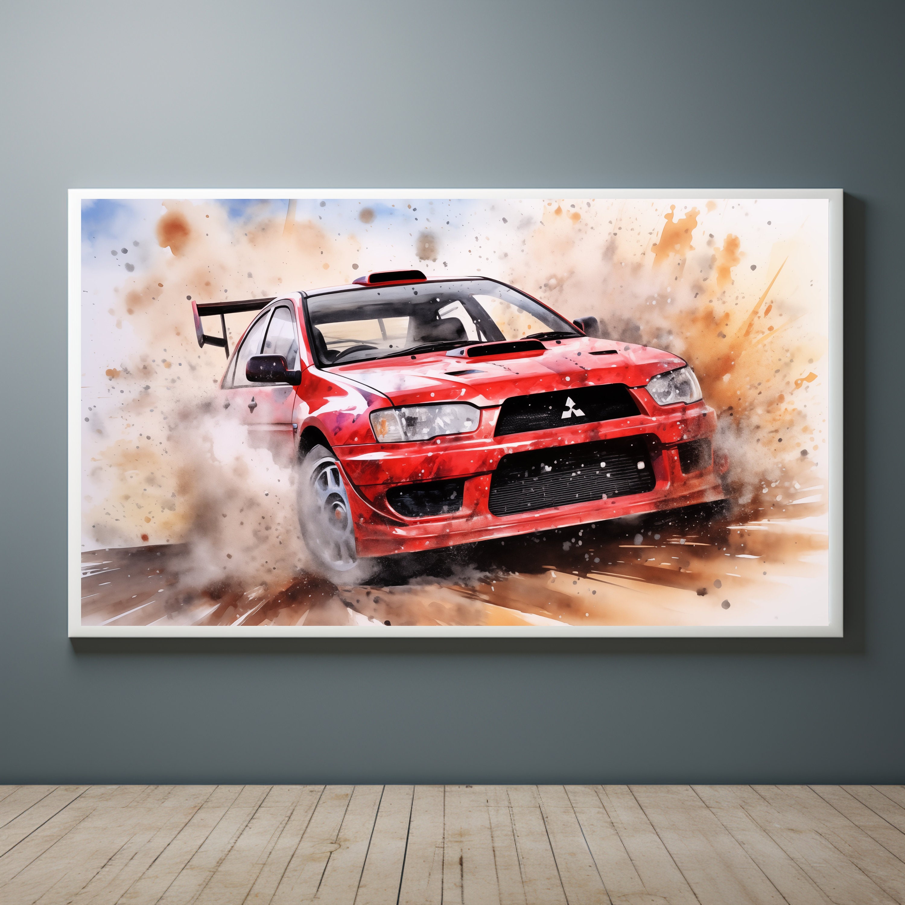 Mitsubishi Lancer Evo IV, 1994 Lancer, Printable Poster,wall Art ...