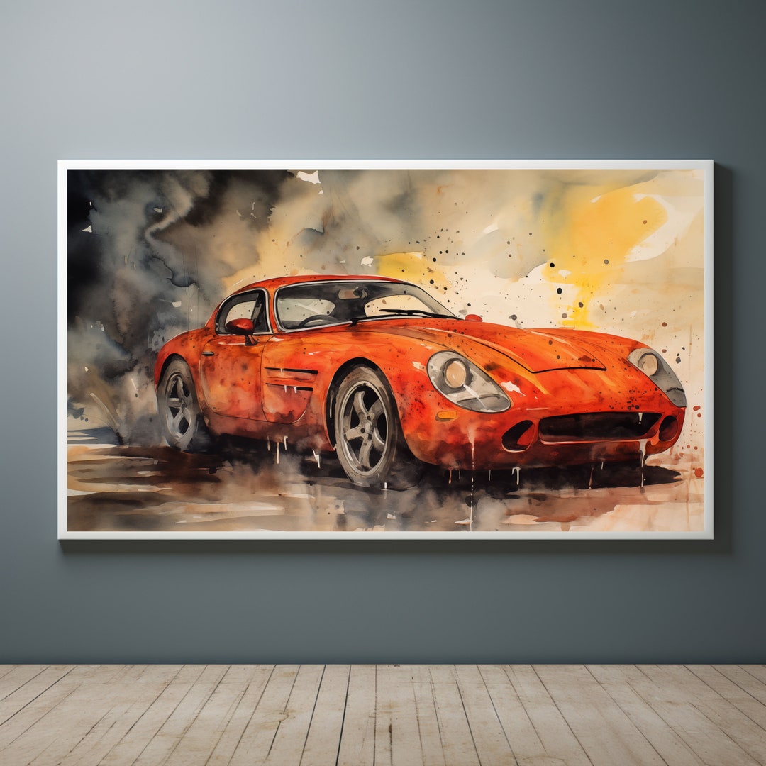 TVR Griffith, 1994 Griffith, Unframed Poster, Car Wall Art, Vintage Car ...