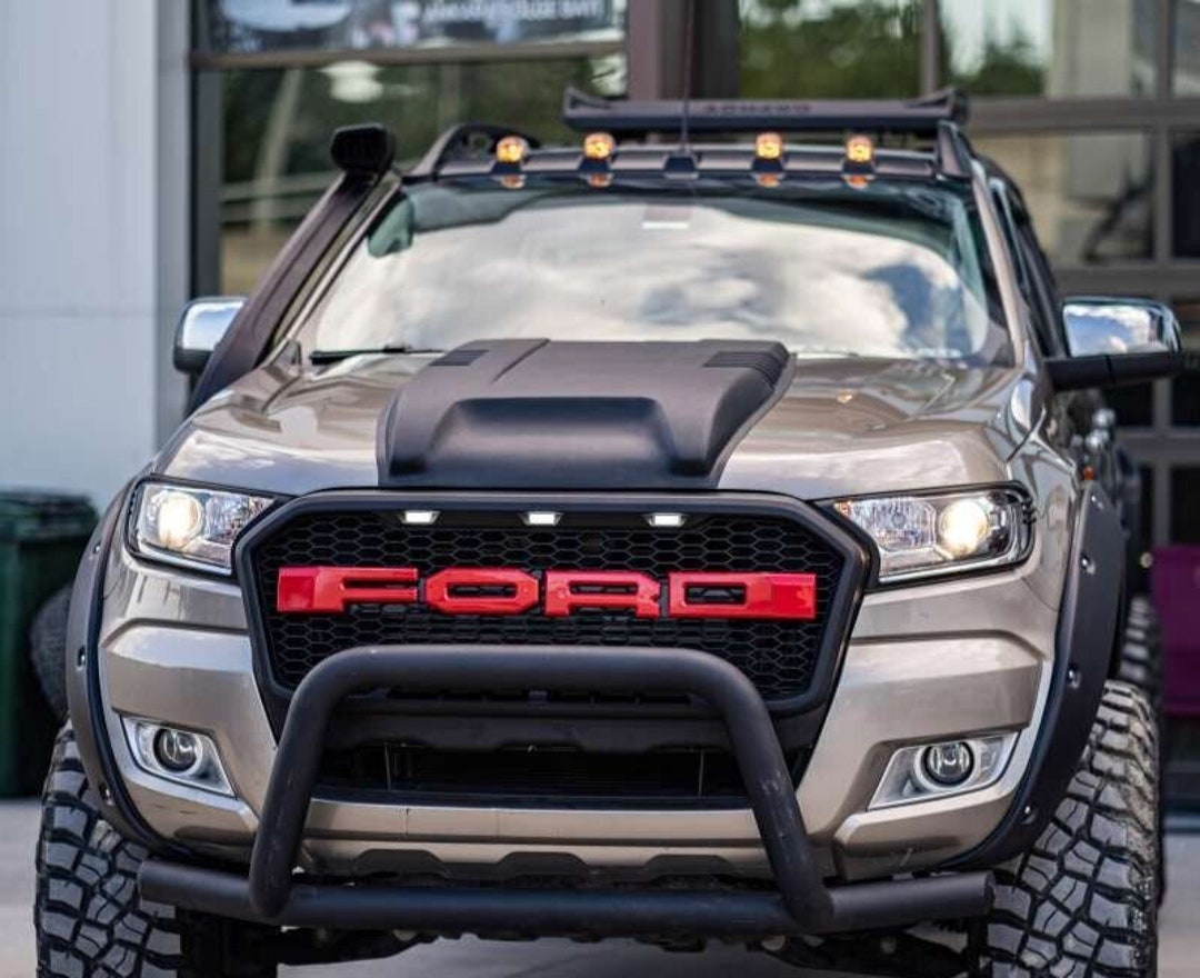 Ford Ranger 2016 Onwards Wildtrak Raptor T7-T8 Bonnet Scoop Hood Vent ...