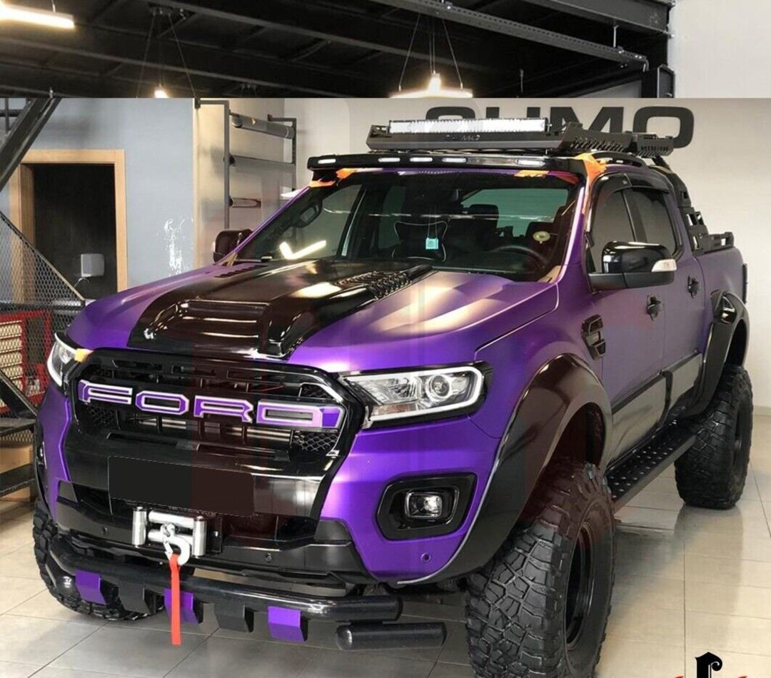 Ford Ranger Big Ultra T6-T7 Wide Body Wheel Arches Fender Flares Kit ...