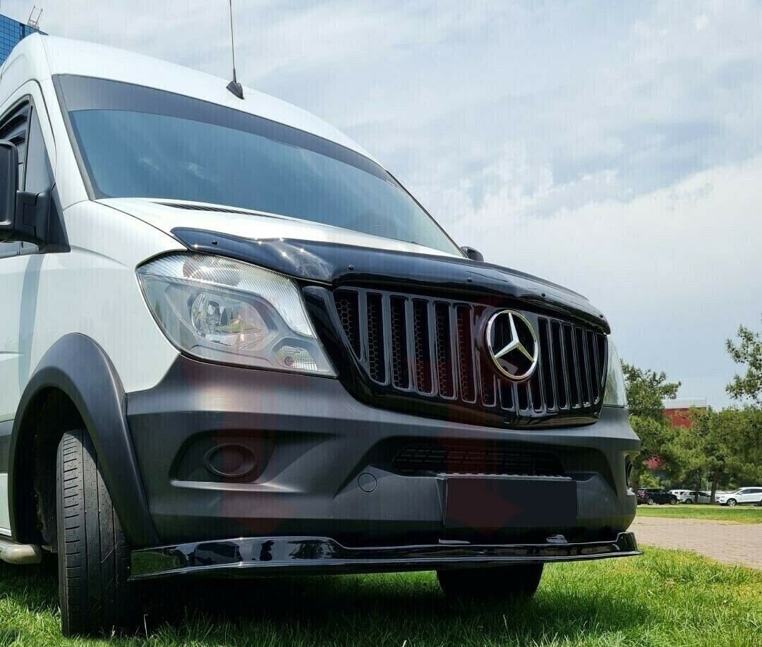 Mercedes Sprinter W906 Facelift 2014 to 2018 Front Splitter Spoiler ...