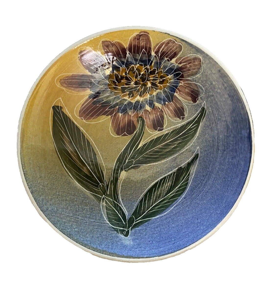 Set 3 Midcentury Jo Lester Studio Pottery Isle of Wight IOW Plates ...
