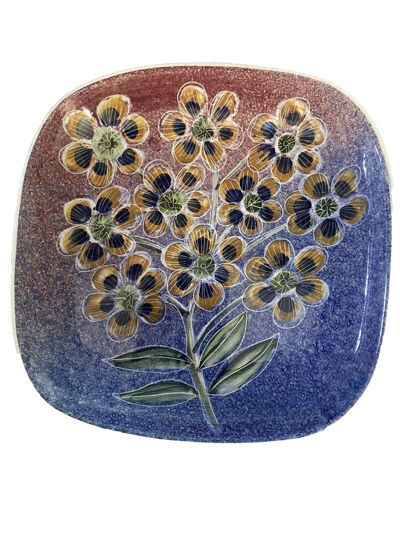 Set 3 Midcentury Jo Lester Studio Pottery Isle of Wight IOW Plates ...