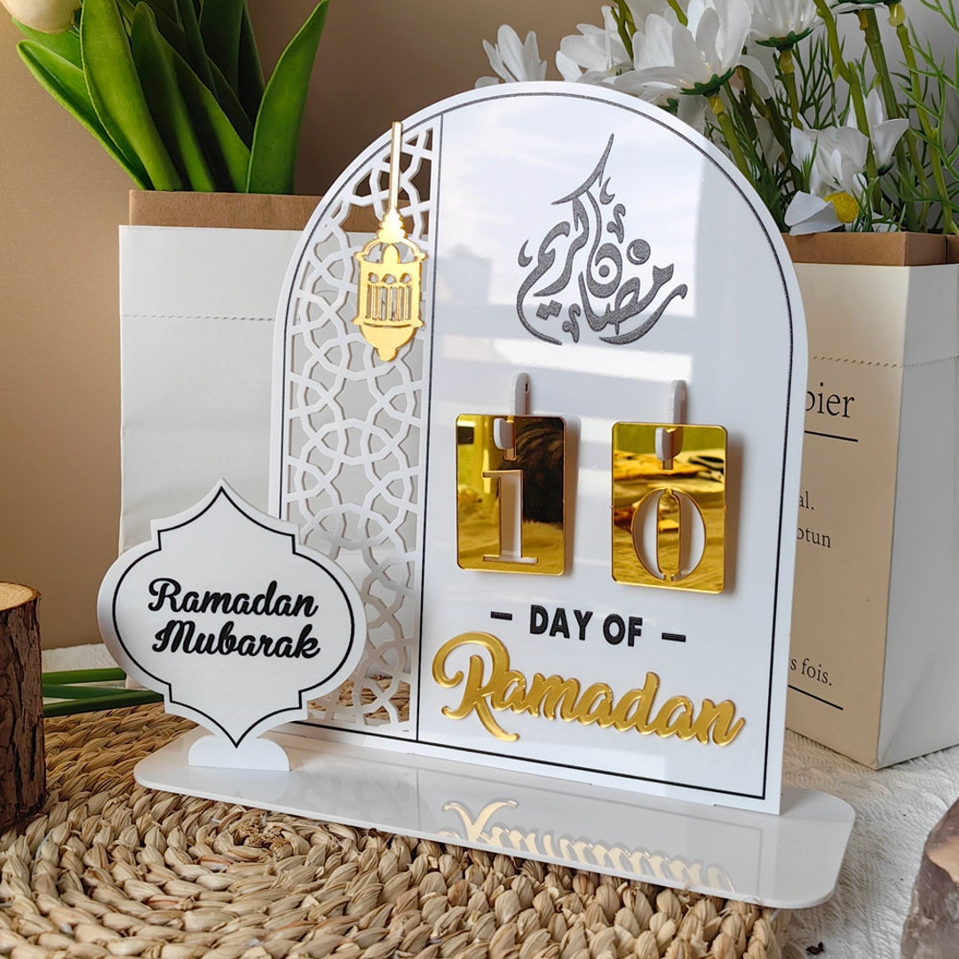 Ramadan Calendar Ramadan Mubarak Ramadan Decor Ramadan Sign EID Decor ...