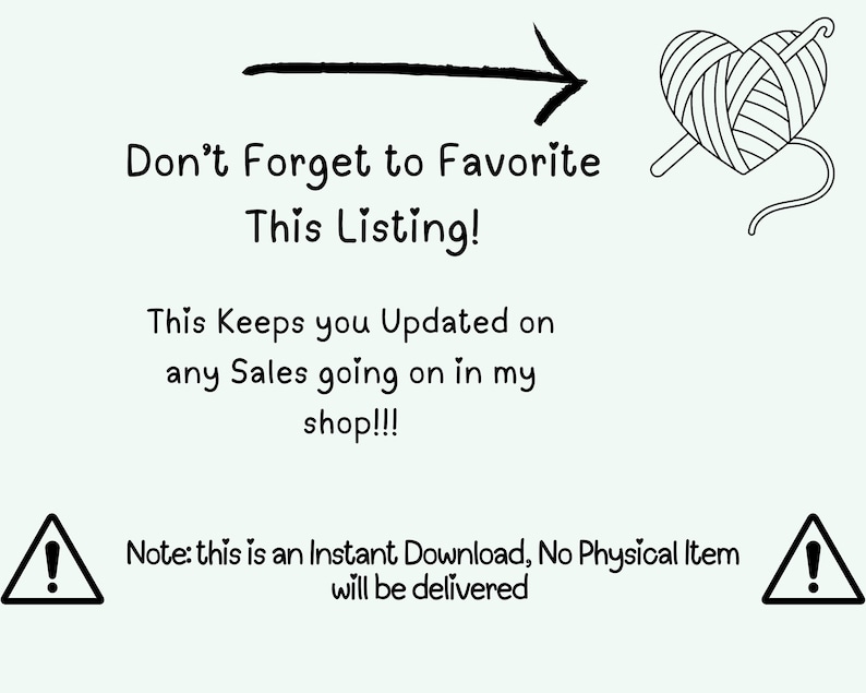 Printable Crochet Project Tracker to Organize and Log Your Crochet ...