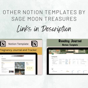 Notion Crochet Project Planner Template, Digital Notion Dashboard ...