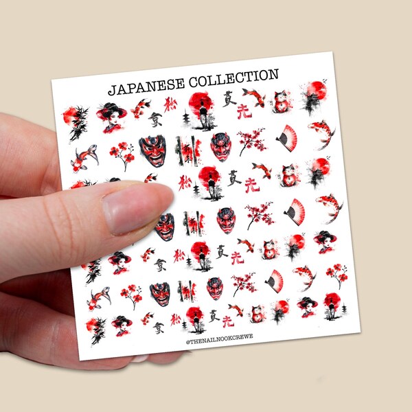 Japanese Nail Art - Etsy