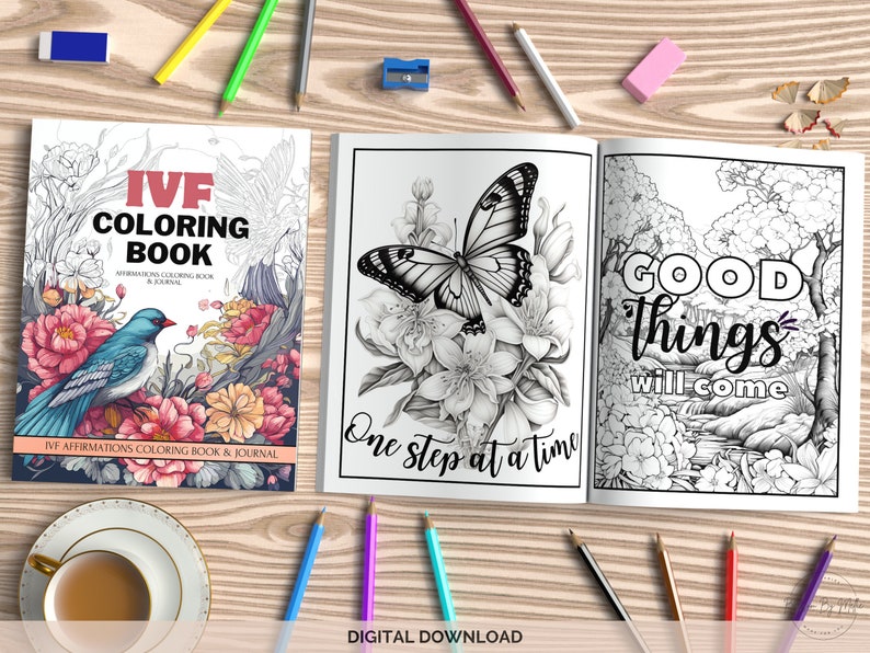 IVF Coloring Book | Printable IVF Coloring Pages, Fertility Coloring ...