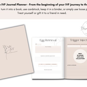 Ivf Planner | Ivf Journal | Ivf Diary | Ttc Planner | Ttc Journal | Ivf ...