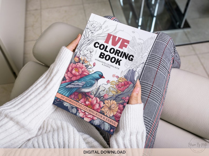 IVF Coloring Book | Printable IVF Coloring Pages, Fertility Coloring ...