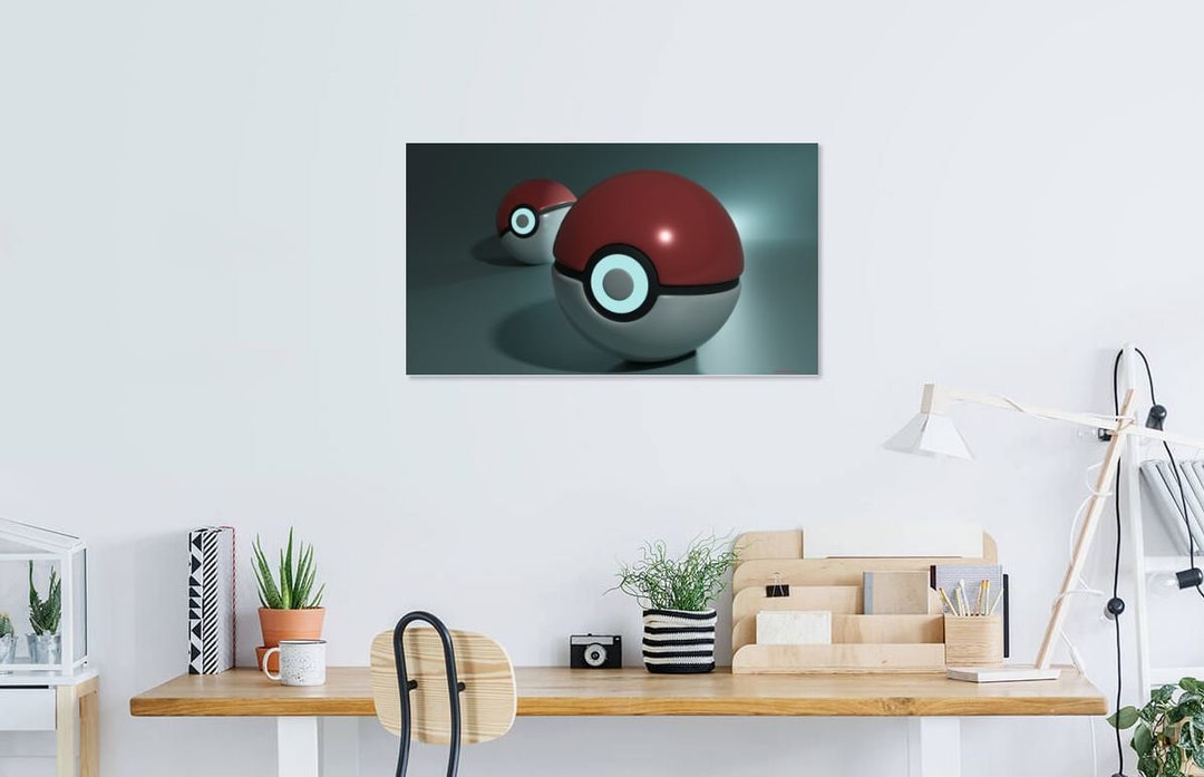 Pokeball Print - Etsy