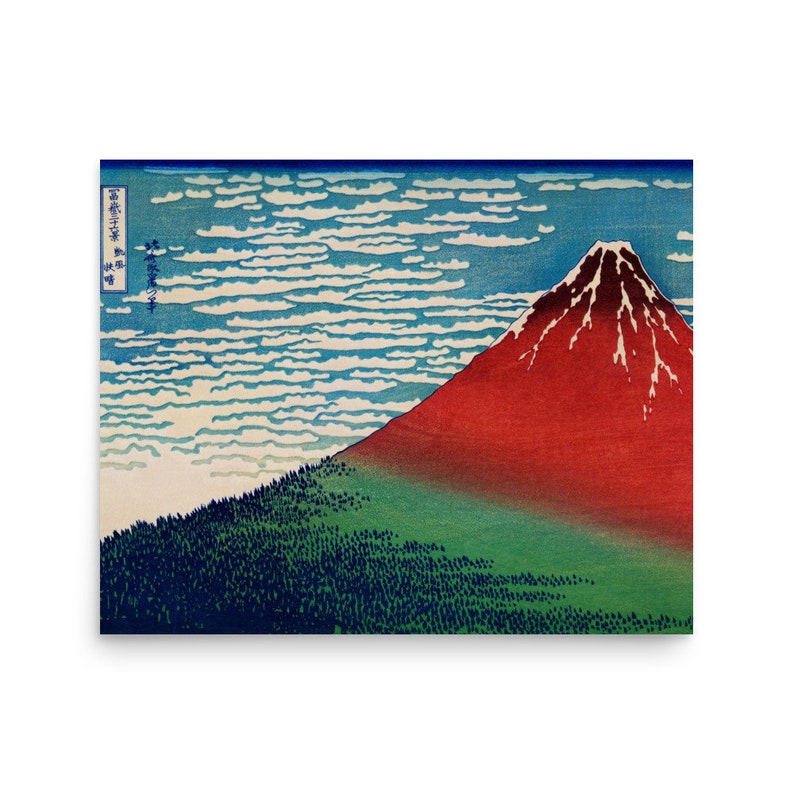 Mount Fuji Vintage Travel Souvenir Magnet Decoration Japan Fridge ...