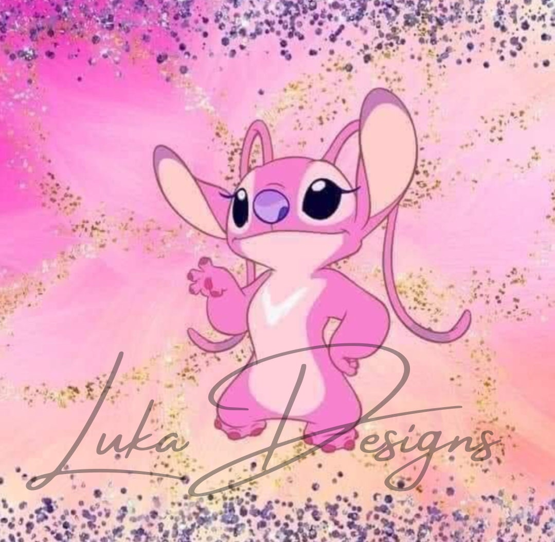 Pink Angel Tumbler Design - Etsy