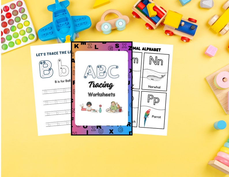 Alphabet Tracing Worksheets I Alphabet Writing I Preschool Education I ...