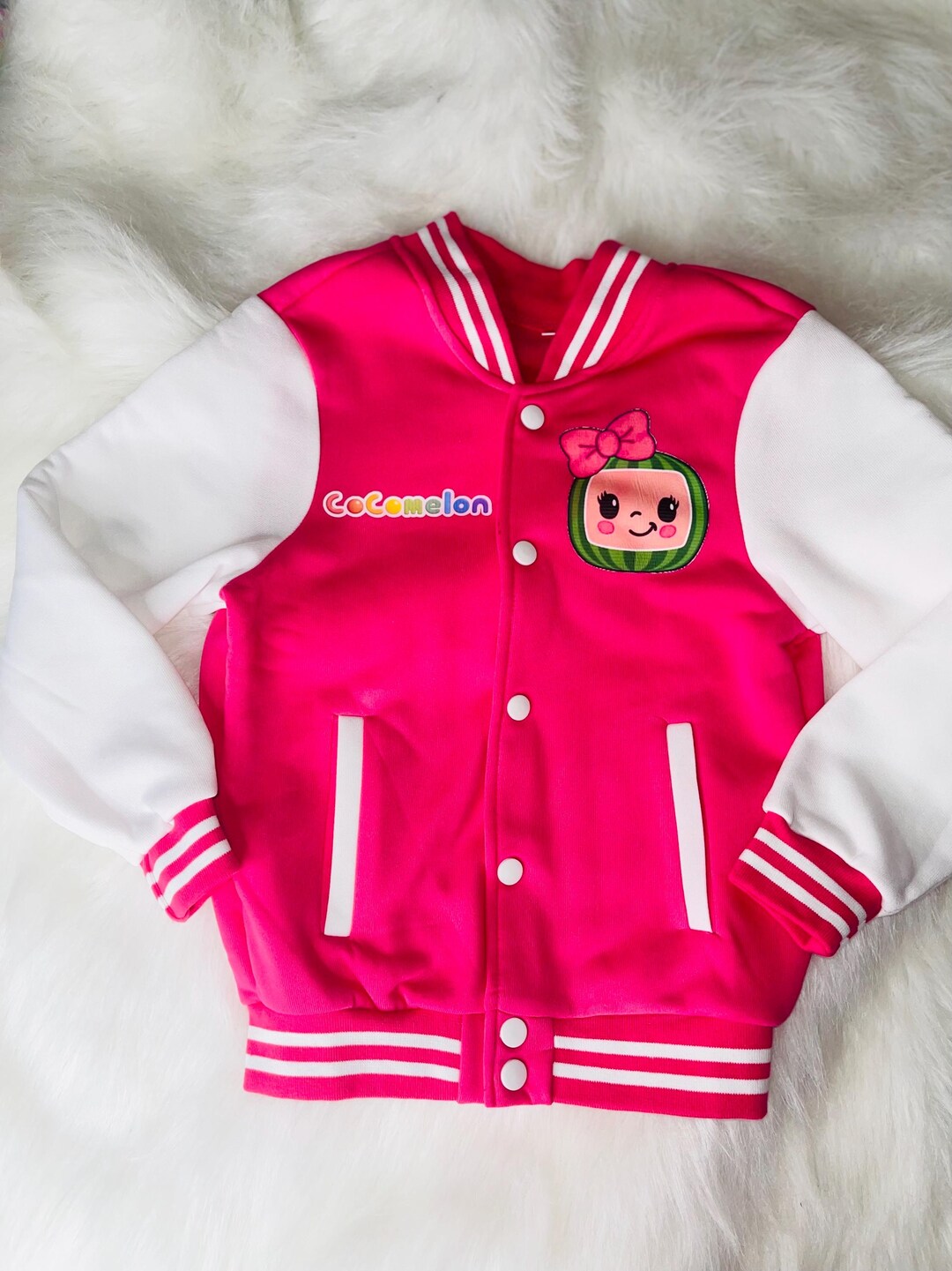 Kids Custom Varsity Jacket ANY CHARACTER/THEME - Etsy