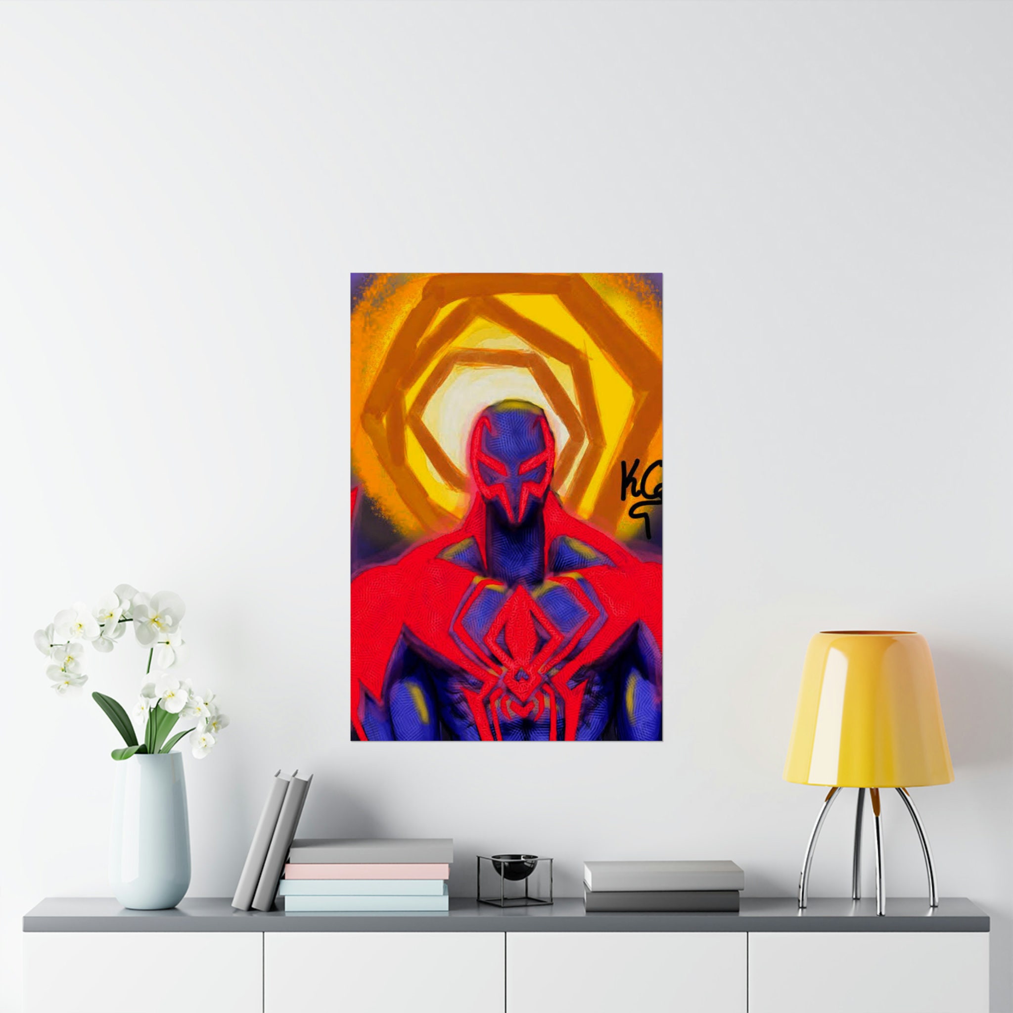 Spider-man 2099 Matte Vertical Posters - Etsy