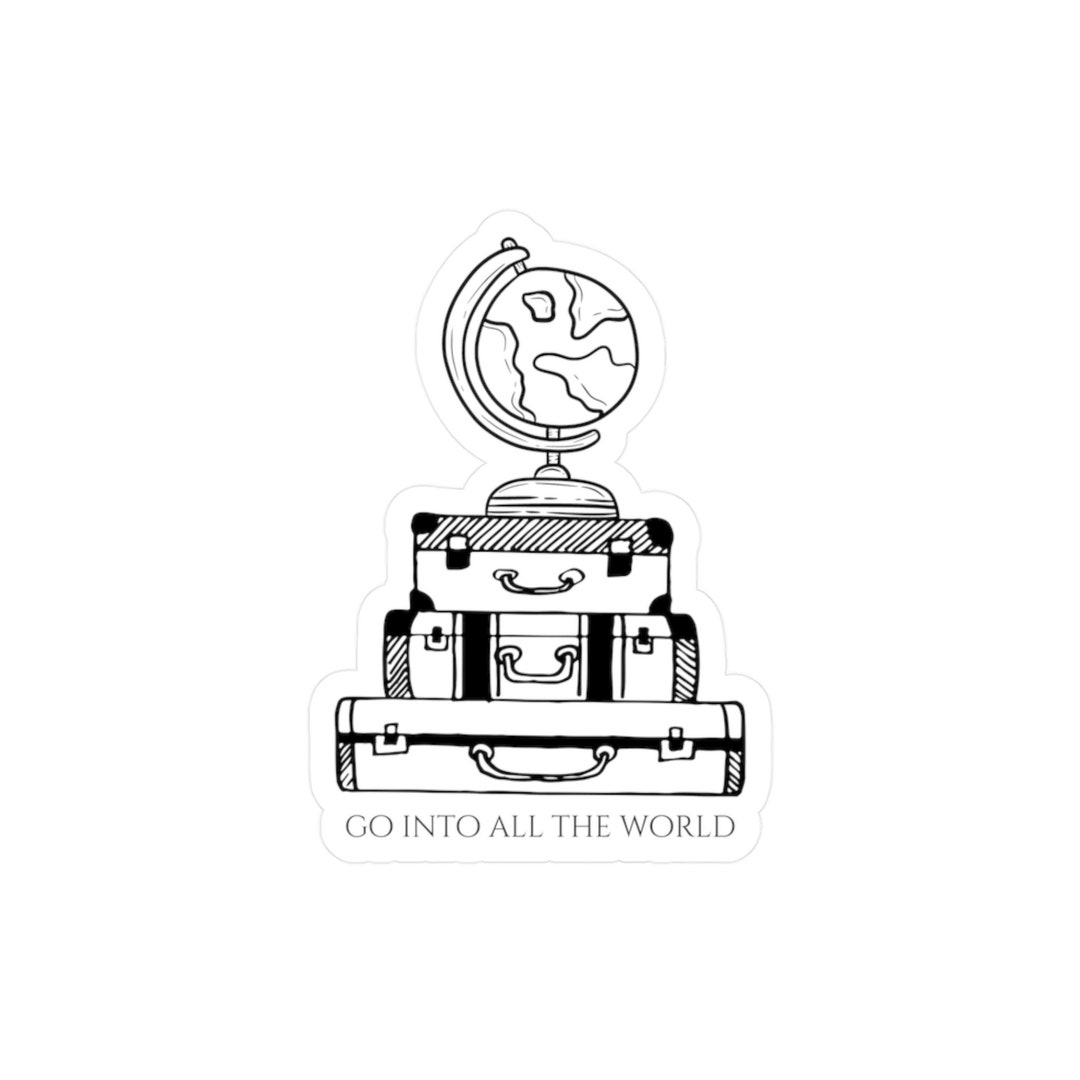 Go Into All the World Sticker - Etsy