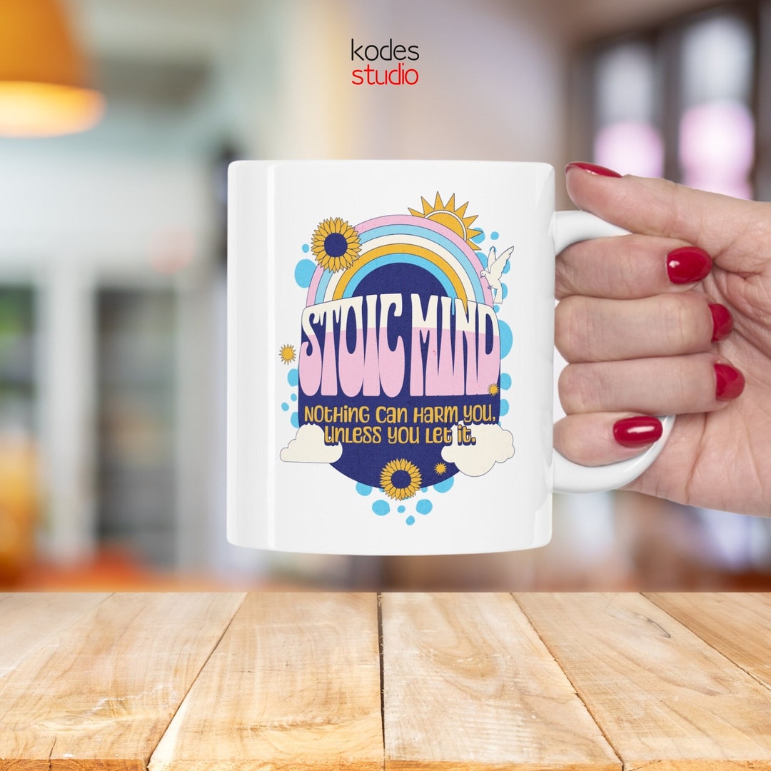 Stoic Mind Mug, Stoicism Mug, Philosophy Mug, Gift for Stoicism Lover ...