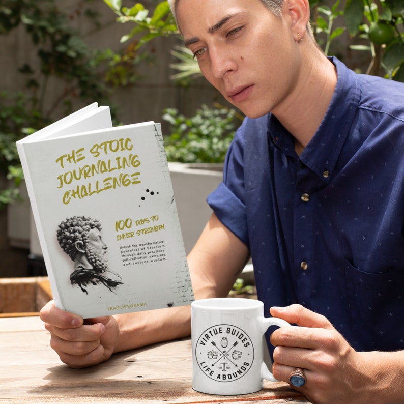 Stoic Cardinal Virtues Mug Stoic Coffee Mug Stoicism Principles of ...