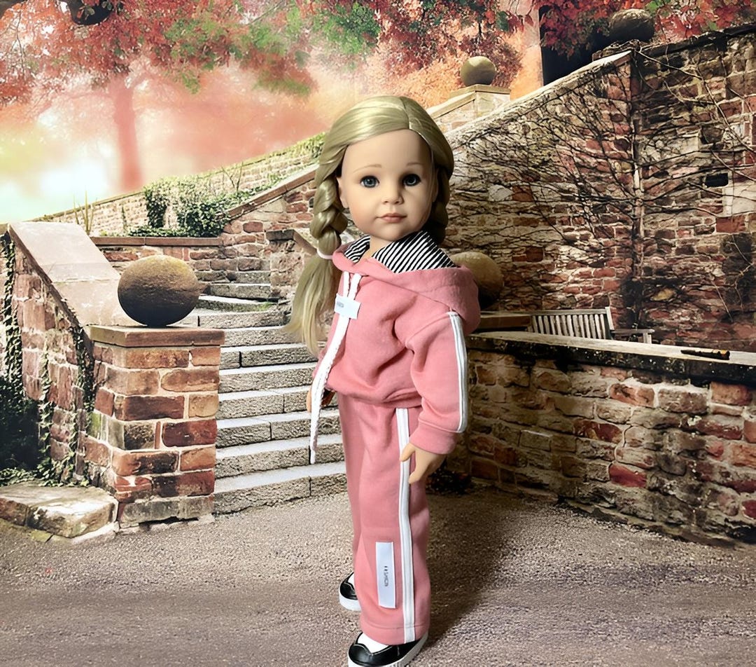 Gotz Happy Kids Doll 2-piece Outfit: Tracksuit for 19" (50cm) Dolls - Etsy