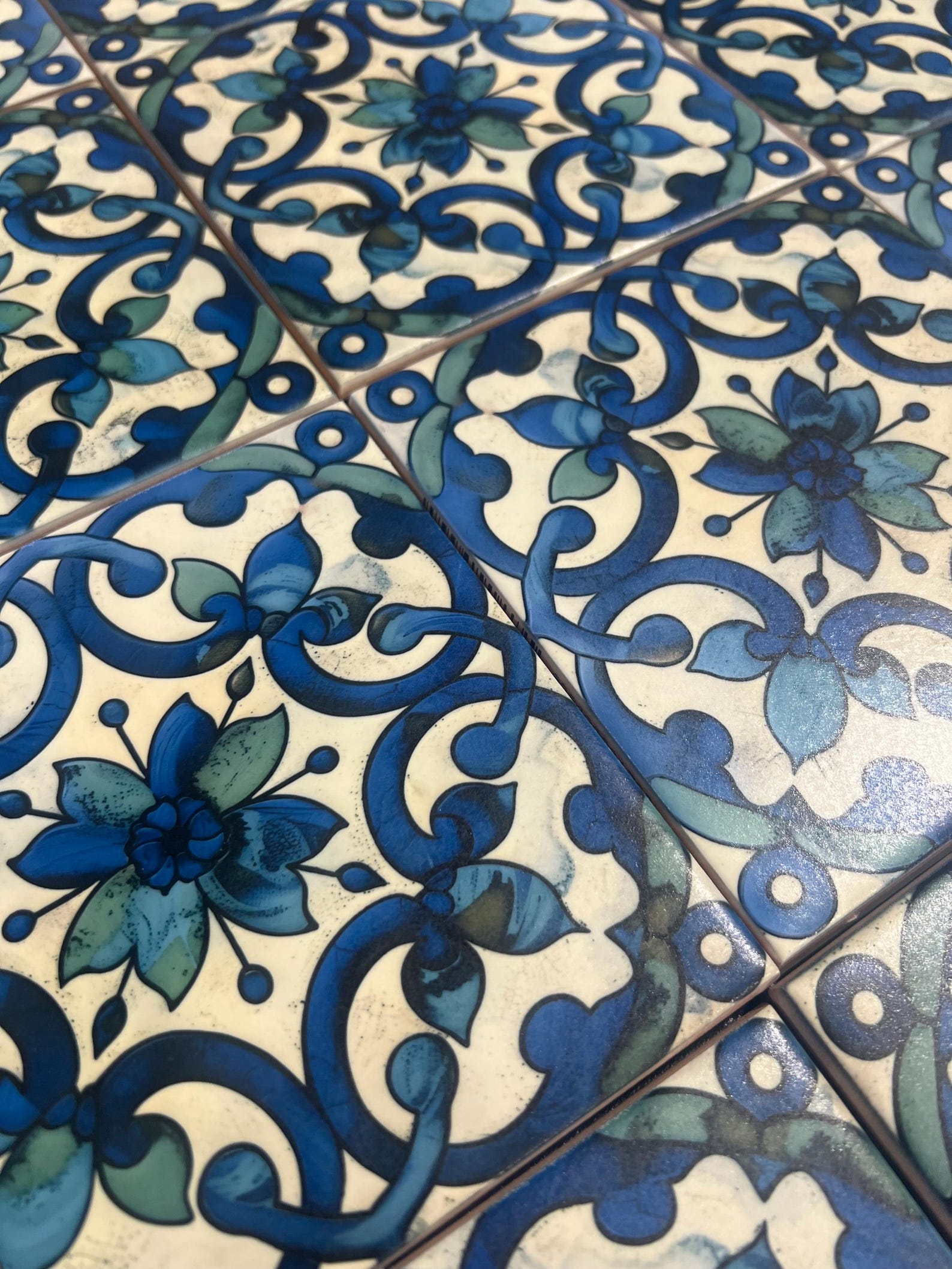 Vintage Farmhouse Zellige Mosaic Rustic Ceramic Mexican Style Kitchen ...
